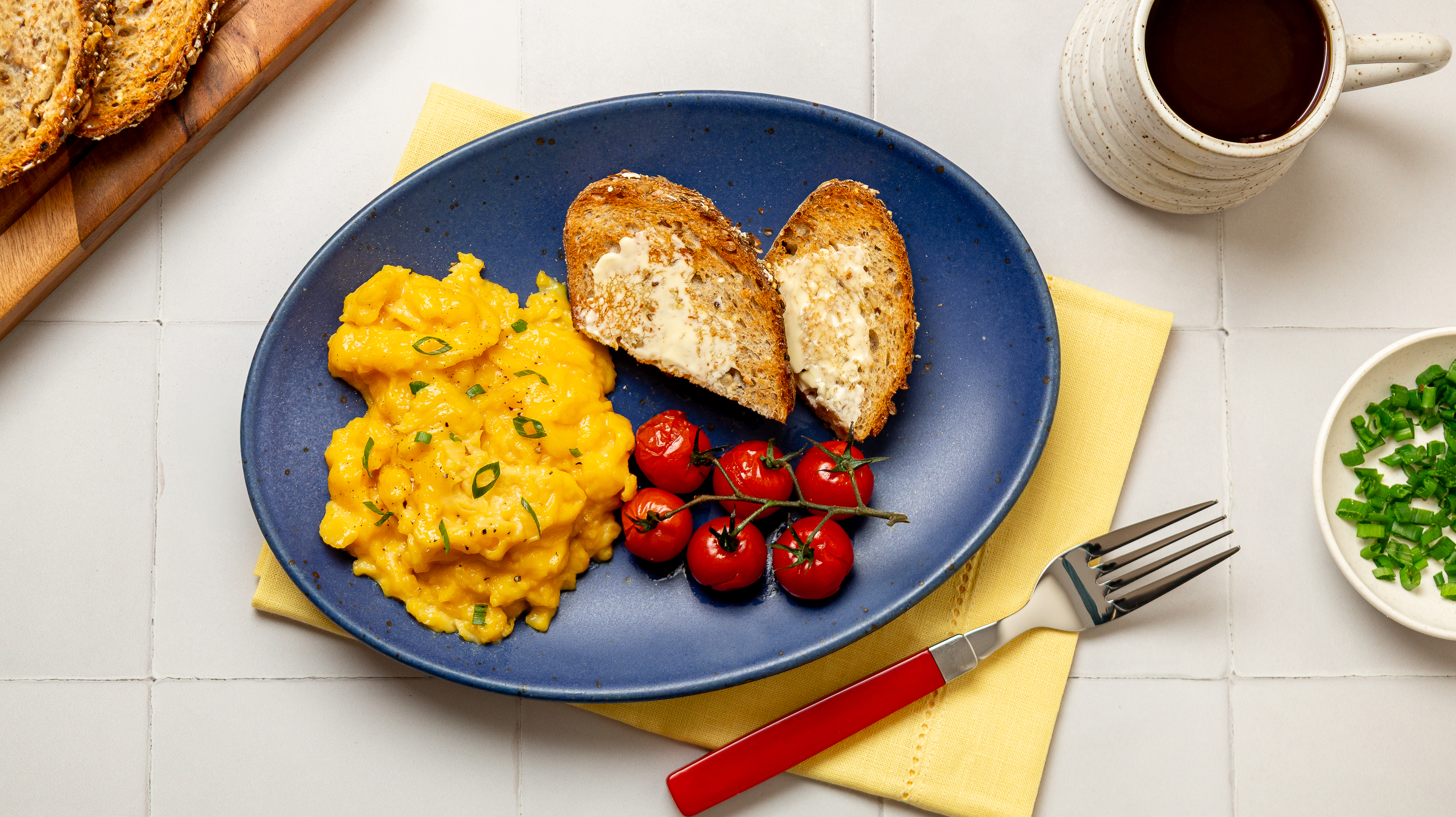 Stunning Protein Scrambled Eggs