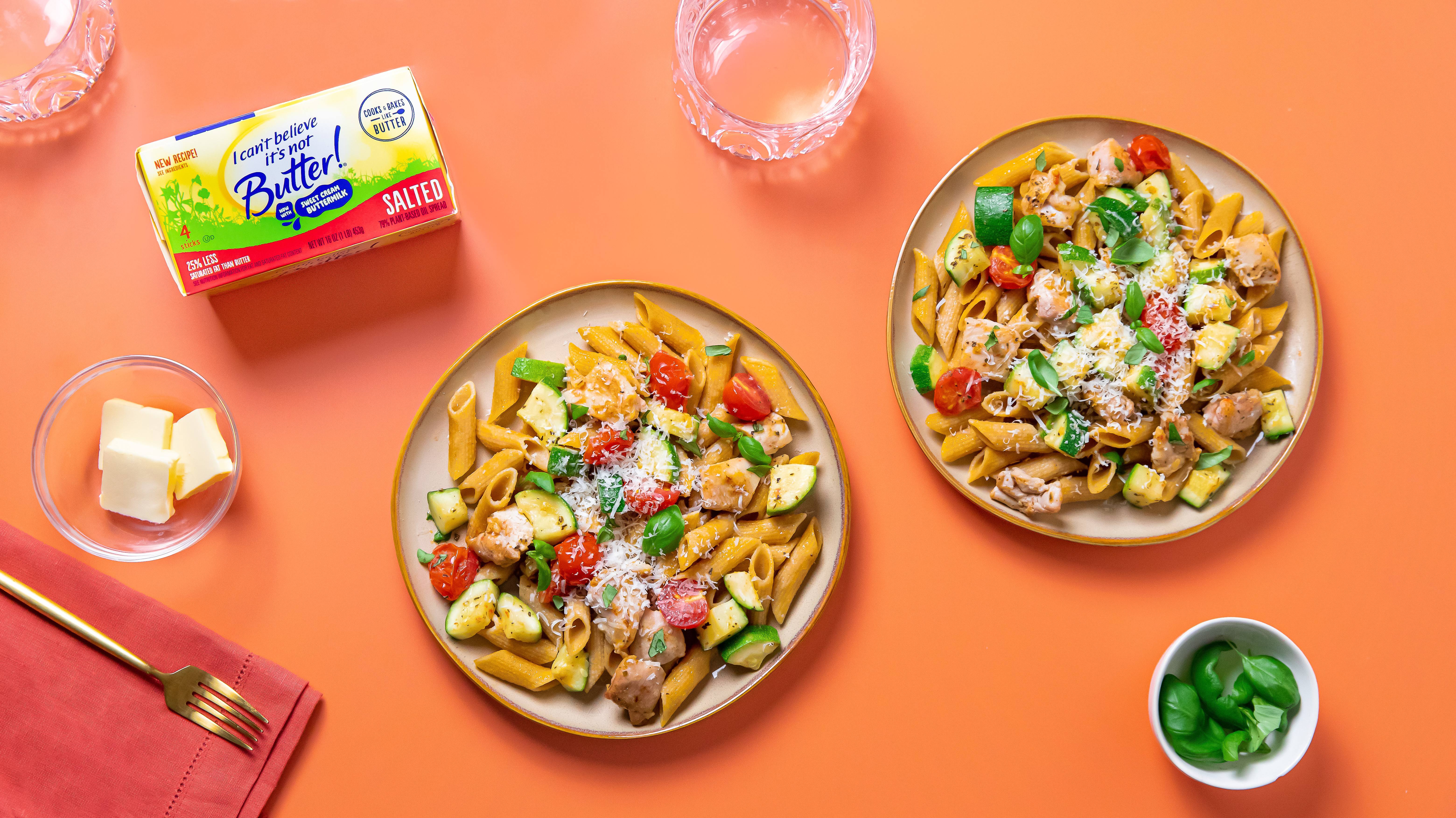 Whole Wheat Pasta with Chicken & Vegetables